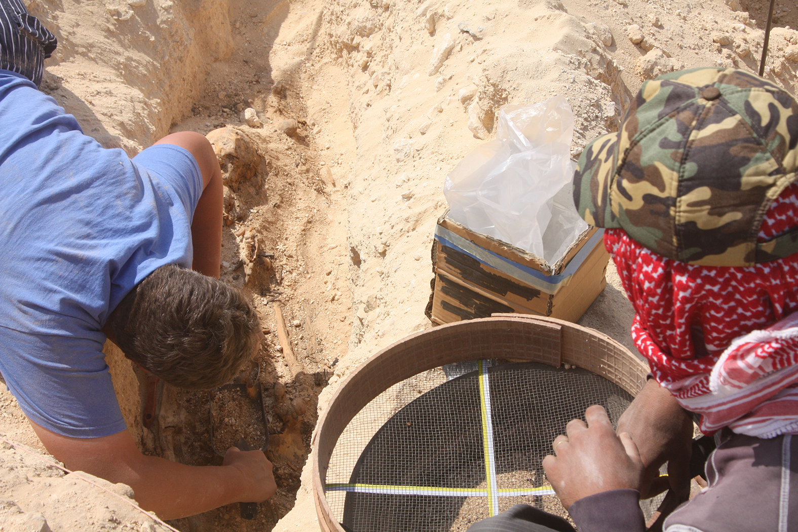 Team exploring life and death in ancient Egypt